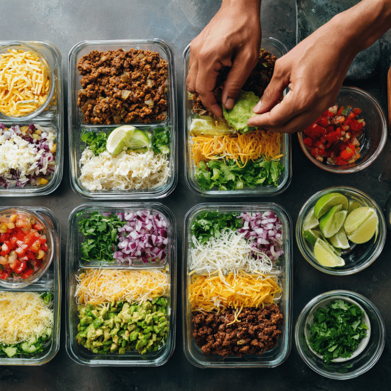 Taco Lunch Meal Prep – 5-Day Plan With Flavorful, Healthy Results