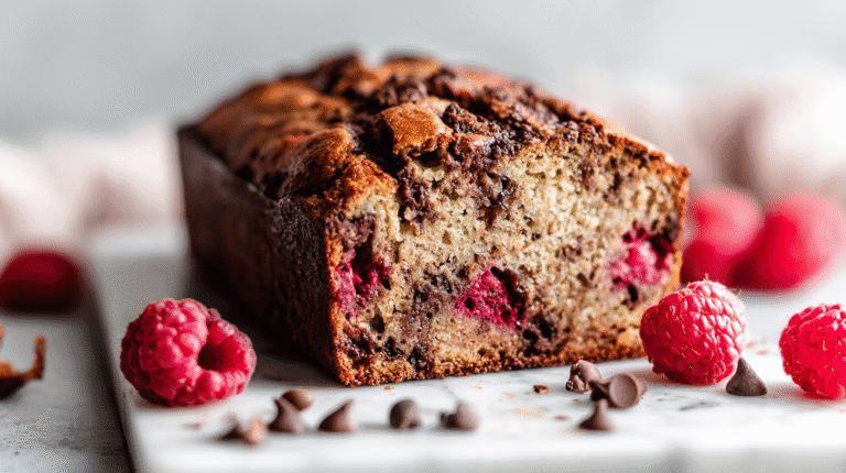 Raspberry Dark Chocolate Banana Bread: 1 Cozy Favorite You’ll Love