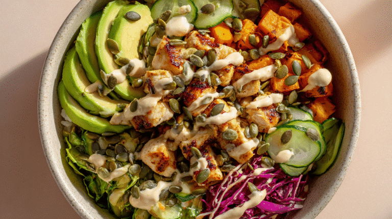 Veggie Packed Chicken Power Bowl: 5-Star Flavor in 30 Mins