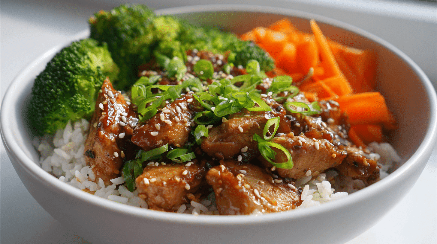 Honey Garlic Chicken Bowl, Easy 30-Minute Comfort